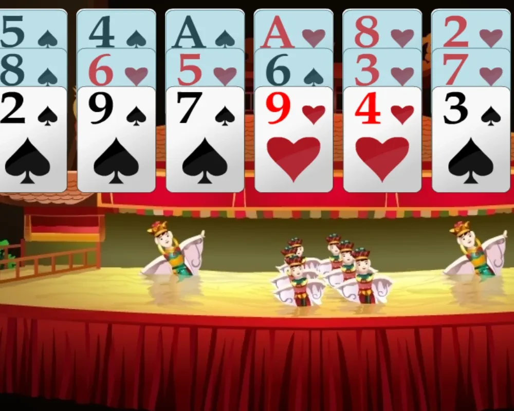 Double Tower of Hanoi Card Solitaire ♣️ - Play for free