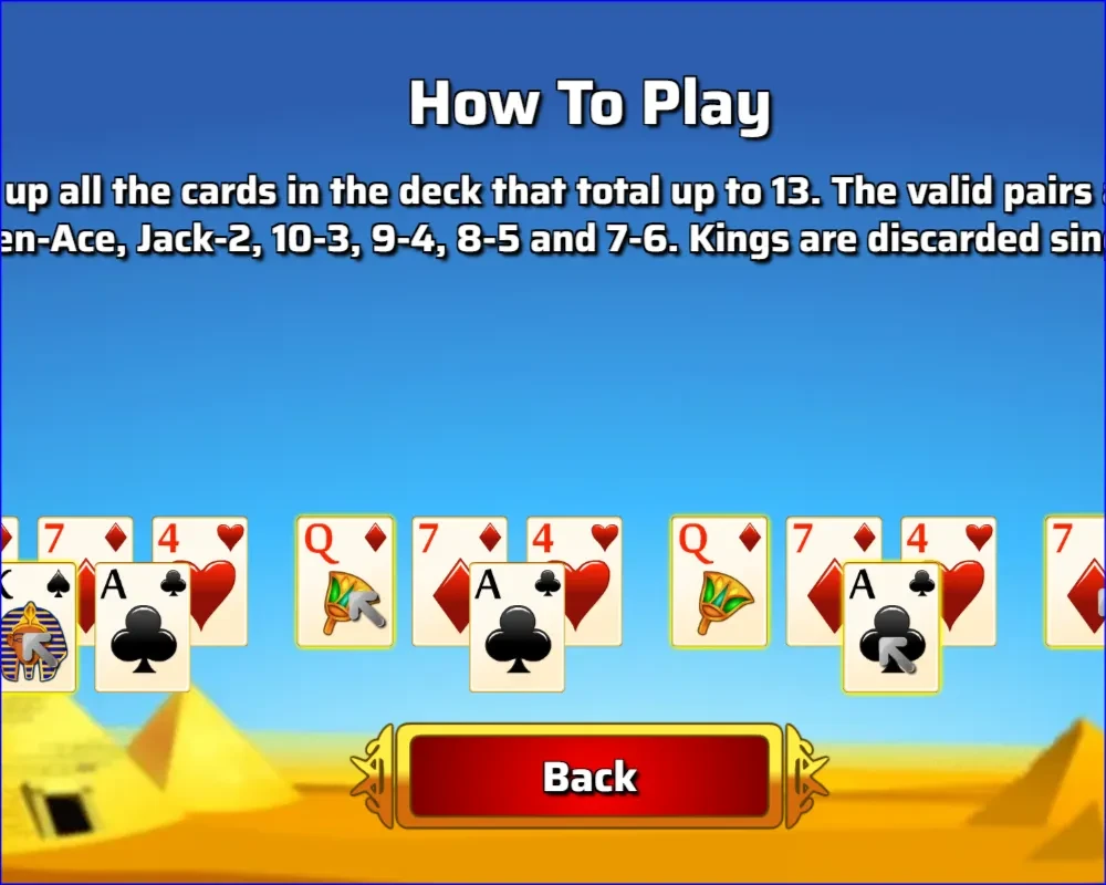 Giza Pyramid Solitaire ♣️ - Play on Online Solitaire IO for free
