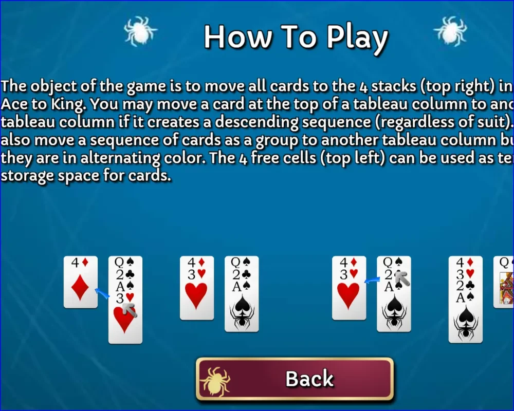 Spider Freecell Card Game ♣️ - Play on Online Solitaire IO for free