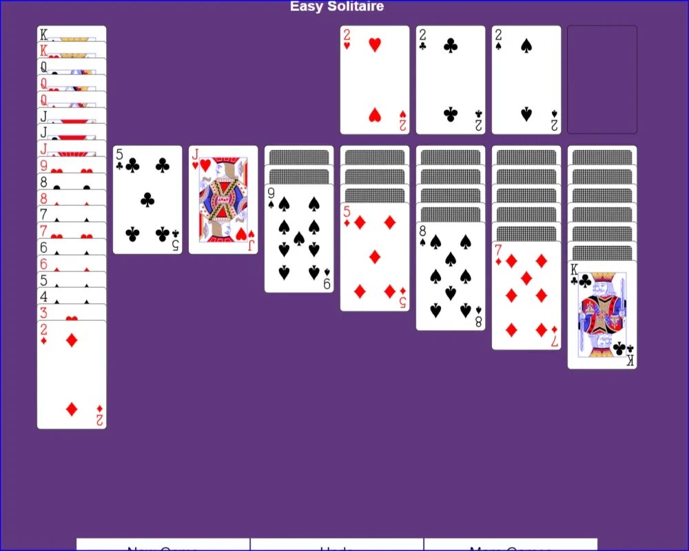 Easy Solitaire ♣️ - Play Easy Solitaire on Online Solitaire IO for free
